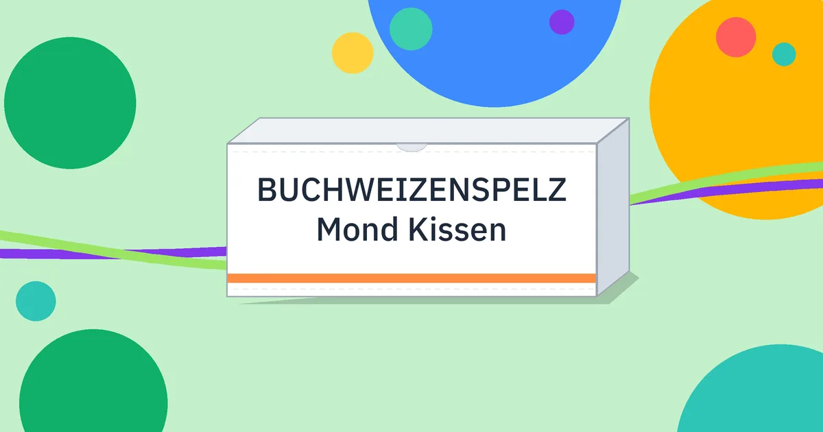 Symbolbild: Packung mit der Aufschrift BUCHWEIZENSPELZ Mond Kissen (PZN 00499212) – Verfügbarkeit und Bezug in Apotheken in Frankfurt am Main