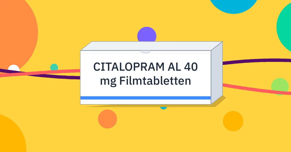 Symbolbild: Packung mit der Aufschrift CITALOPRAM AL 40 mg Filmtabletten (PZN 00421606) – Verfügbarkeit und Bezug in Apotheken in Frankfurt am Main