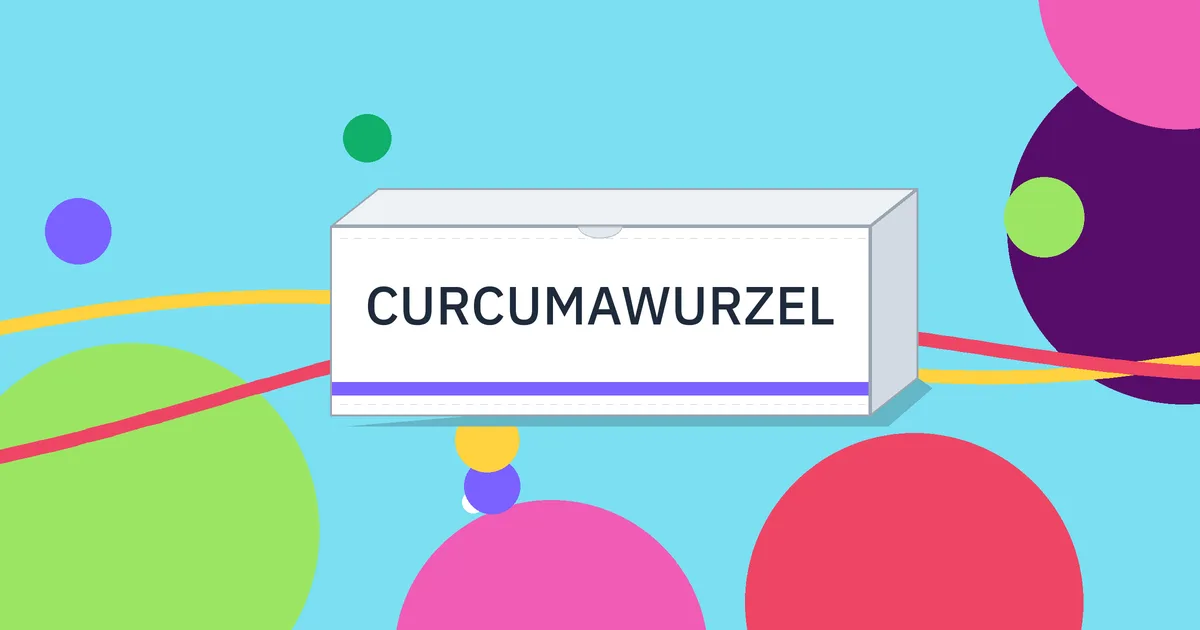 Symbolbild: Packung mit der Aufschrift CURCUMAWURZEL (PZN 08465537) – Verfügbarkeit und Bezug in Apotheken in Frankfurt am Main
