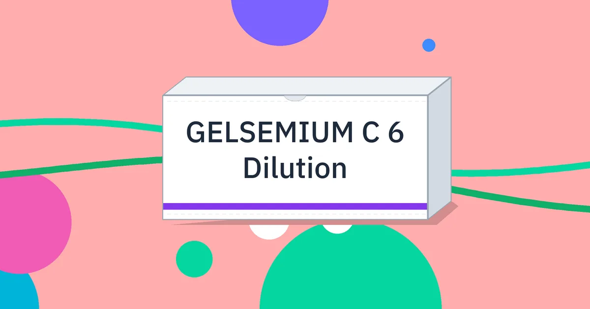 Symbolbild: Packung mit der Aufschrift GELSEMIUM C 6 Dilution (PZN 04218210) – Verfügbarkeit und Bezug in Apotheken in Frankfurt am Main