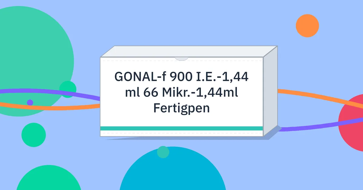 Symbolbild: Packung mit der Aufschrift GONAL-f 900 I.E.-1,44 ml 66 Mikr.-1,44ml Fertigpen (PZN 19422809) – Verfügbarkeit und Bezug in Apotheken in Frankfurt am Main