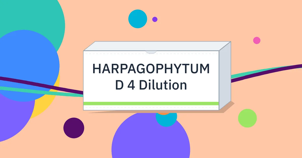 Symbolbild: Packung mit der Aufschrift HARPAGOPHYTUM D 4 Dilution (PZN 02402004) – Verfügbarkeit und Bezug in Apotheken in Frankfurt am Main