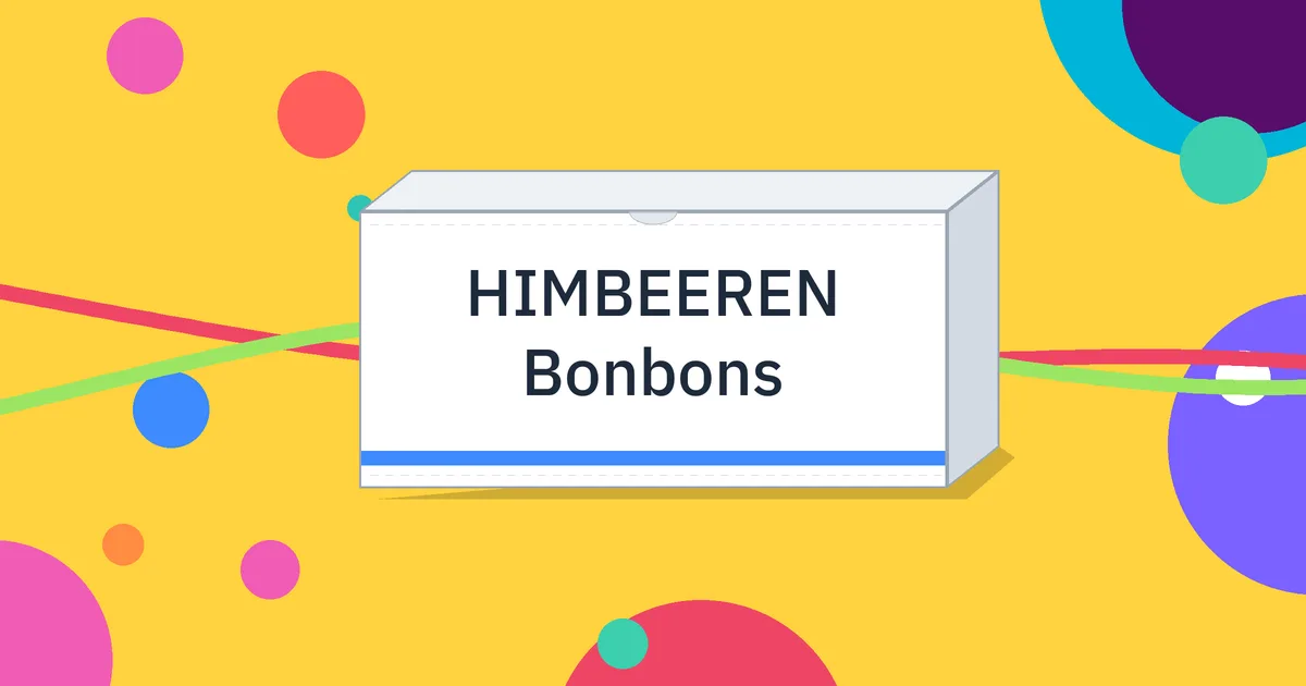 Symbolbild: Packung mit der Aufschrift HIMBEEREN Bonbons (PZN 00932525) – Verfügbarkeit und Bezug in Apotheken in Frankfurt am Main