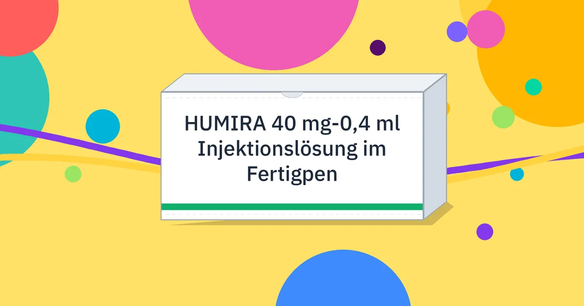Symbolbild: Packung mit der Aufschrift HUMIRA 40 mg-0,4 ml Injektionslösung im Fertigpen (PZN 12478089) – Verfügbarkeit und Bezug in Apotheken in Frankfurt am Main