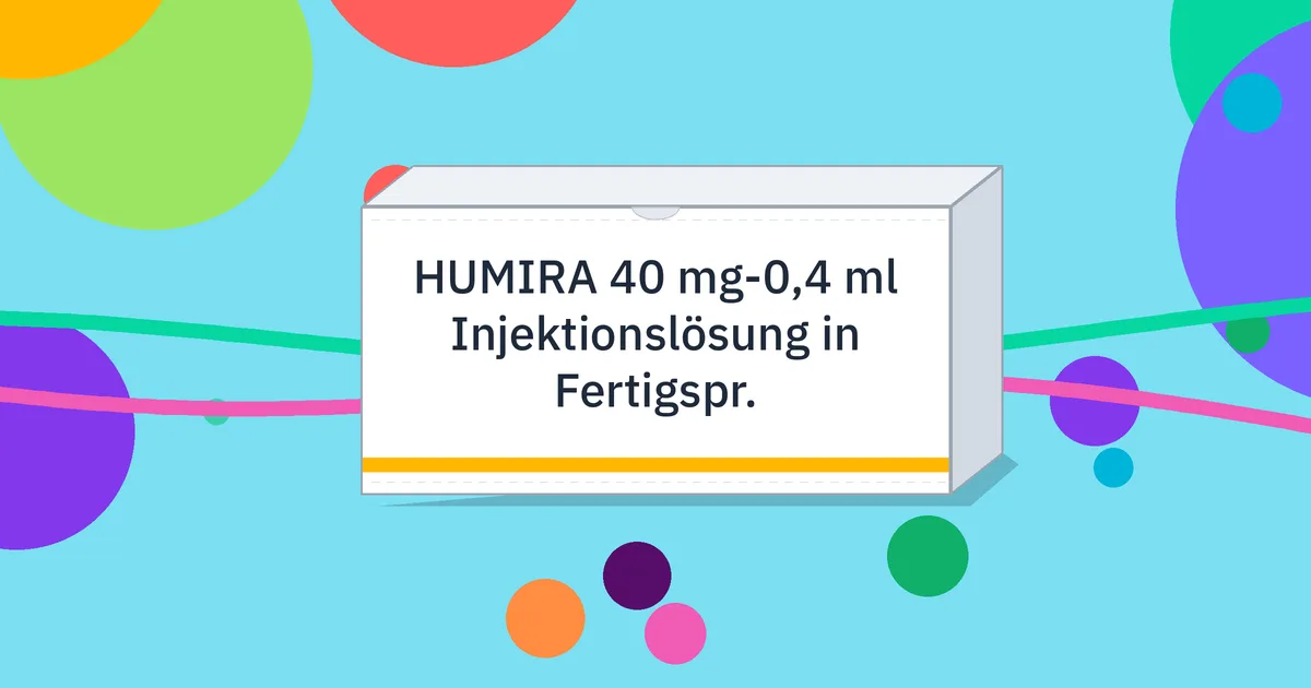 Symbolbild: Packung mit der Aufschrift HUMIRA 40 mg-0,4 ml Injektionslösung in Fertigspr. (PZN 19077146) – Verfügbarkeit und Bezug in Apotheken in Frankfurt am Main