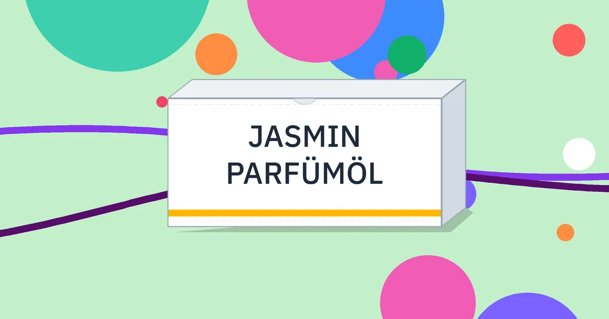Symbolbild: Packung mit der Aufschrift JASMIN PARFÜMÖL (PZN 07203976) – Verfügbarkeit und Bezug in Apotheken in Frankfurt am Main