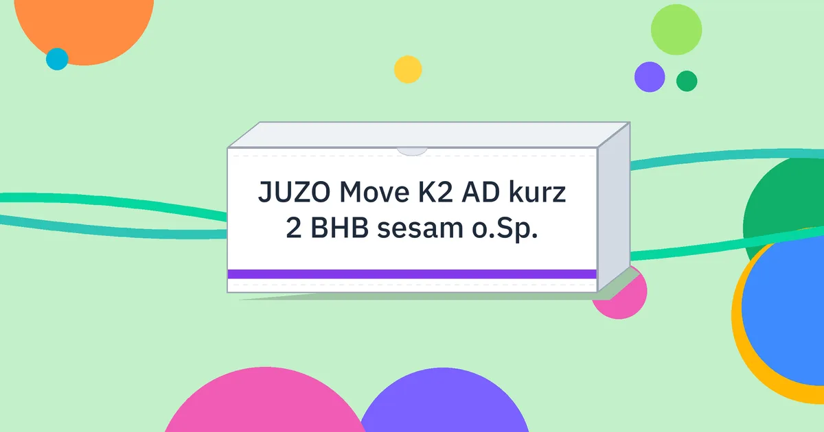 Symbolbild: Packung mit der Aufschrift JUZO Move K2 AD kurz 2 BHB sesam o.Sp. (PZN 18509678) – Verfügbarkeit und Bezug in Apotheken in Frankfurt am Main