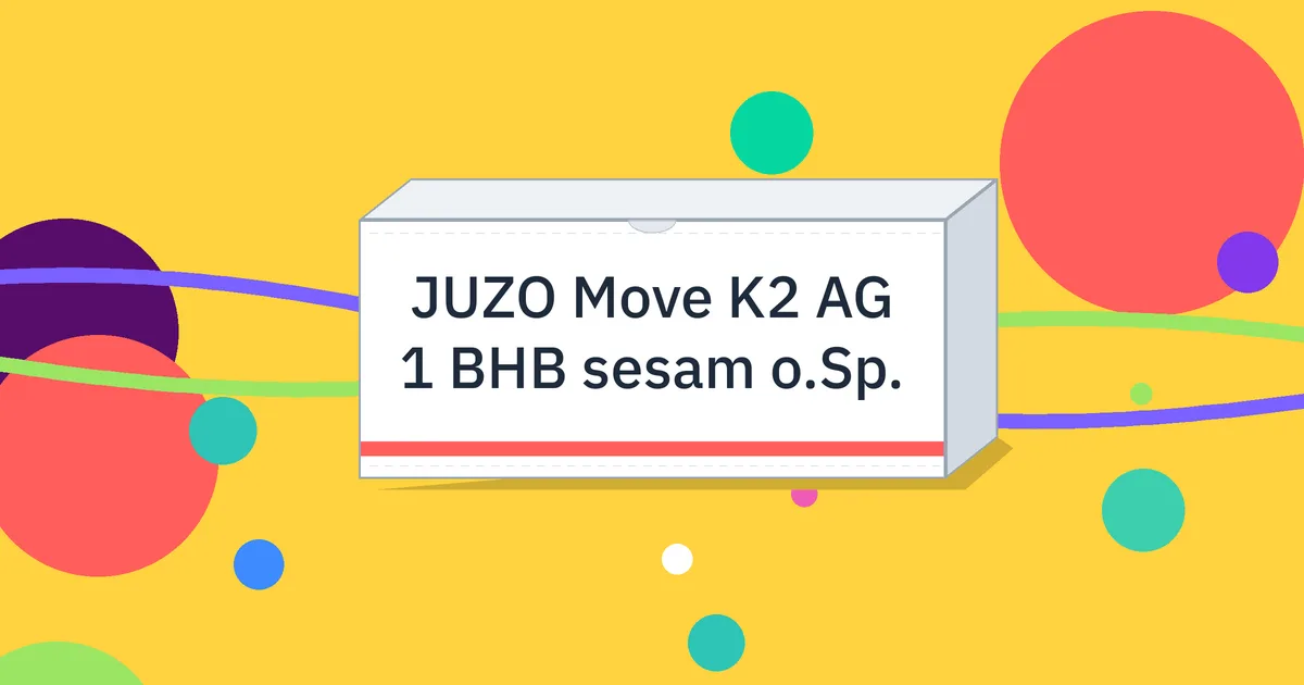 Symbolbild: Packung mit der Aufschrift JUZO Move K2 AG 1 BHB sesam o.Sp. (PZN 18526205) – Verfügbarkeit und Bezug in Apotheken in Frankfurt am Main