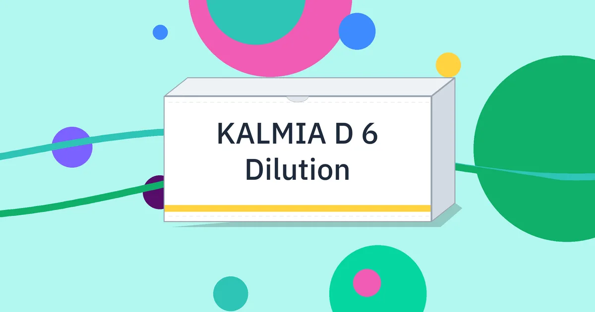 Symbolbild: Packung mit der Aufschrift KALMIA D 6 Dilution (PZN 01775832) – Verfügbarkeit und Bezug in Apotheken in Frankfurt am Main