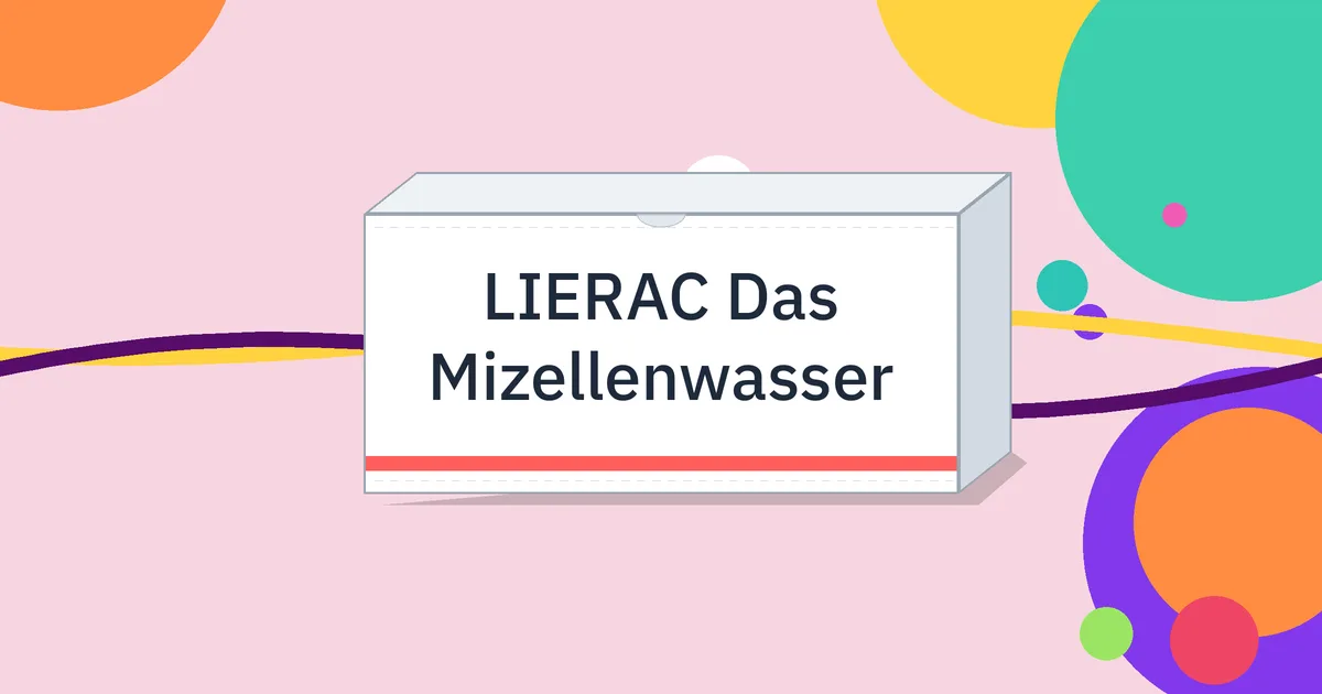 Symbolbild: Packung mit der Aufschrift LIERAC Das Mizellenwasser (PZN 20607891) – Verfügbarkeit und Bezug in Apotheken in Frankfurt am Main