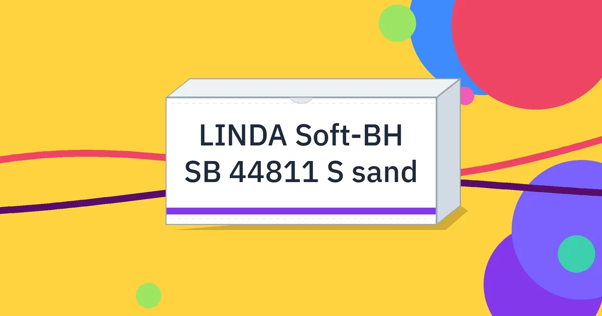 Symbolbild: Packung mit der Aufschrift LINDA Soft-BH SB 44811 S sand (PZN 19182305) – Verfügbarkeit und Bezug in Apotheken in Frankfurt am Main