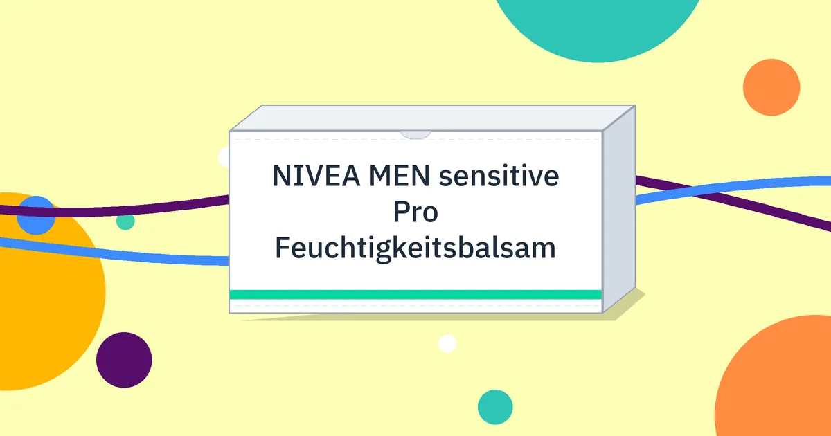Symbolbild: Packung mit der Aufschrift NIVEA MEN sensitive Pro Feuchtigkeitsbalsam (PZN 17625419) – Verfügbarkeit und Bezug in Apotheken in Frankfurt am Main