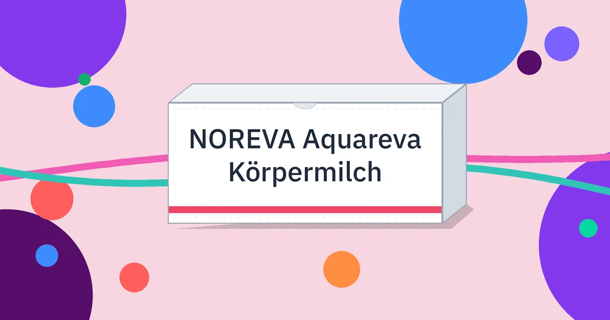 Symbolbild: Packung mit der Aufschrift NOREVA Aquareva Körpermilch (PZN 14294494) – Verfügbarkeit und Bezug in Apotheken in Frankfurt am Main
