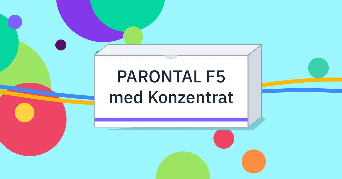 Symbolbild: Packung mit der Aufschrift PARONTAL F5 med Konzentrat (PZN 02598272) – Verfügbarkeit und Bezug in Apotheken in Frankfurt am Main