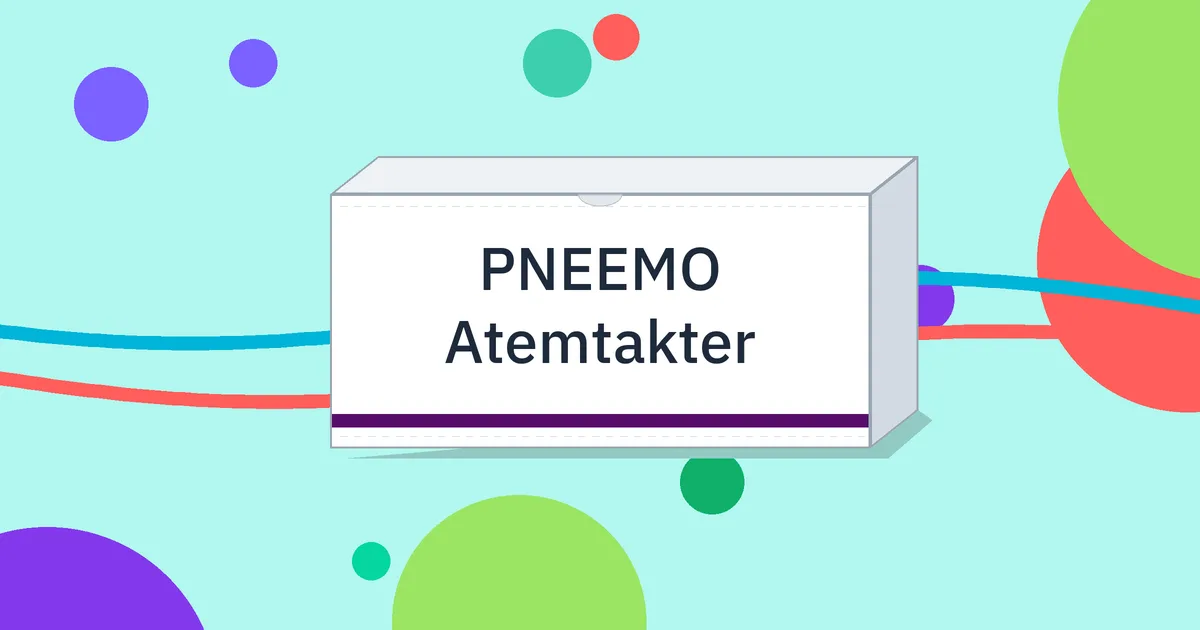 Symbolbild: Packung mit der Aufschrift PNEEMO Atemtakter (PZN 18701855) – Verfügbarkeit und Bezug in Apotheken in Frankfurt am Main