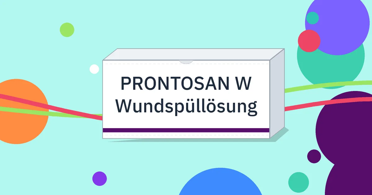 Symbolbild: Packung mit der Aufschrift PRONTOSAN W Wundspüllösung (PZN 18668218) – Verfügbarkeit und Bezug in Apotheken in Frankfurt am Main