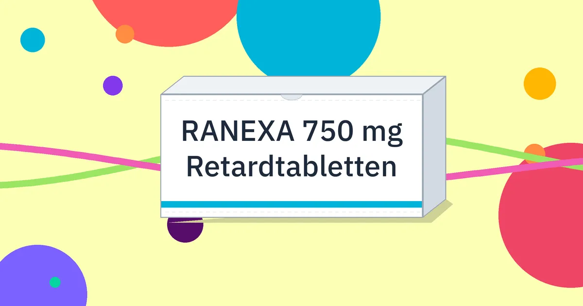 Symbolbild: Packung mit der Aufschrift RANEXA 750 mg Retardtabletten (PZN 17312838) – Verfügbarkeit und Bezug in Apotheken in Frankfurt am Main