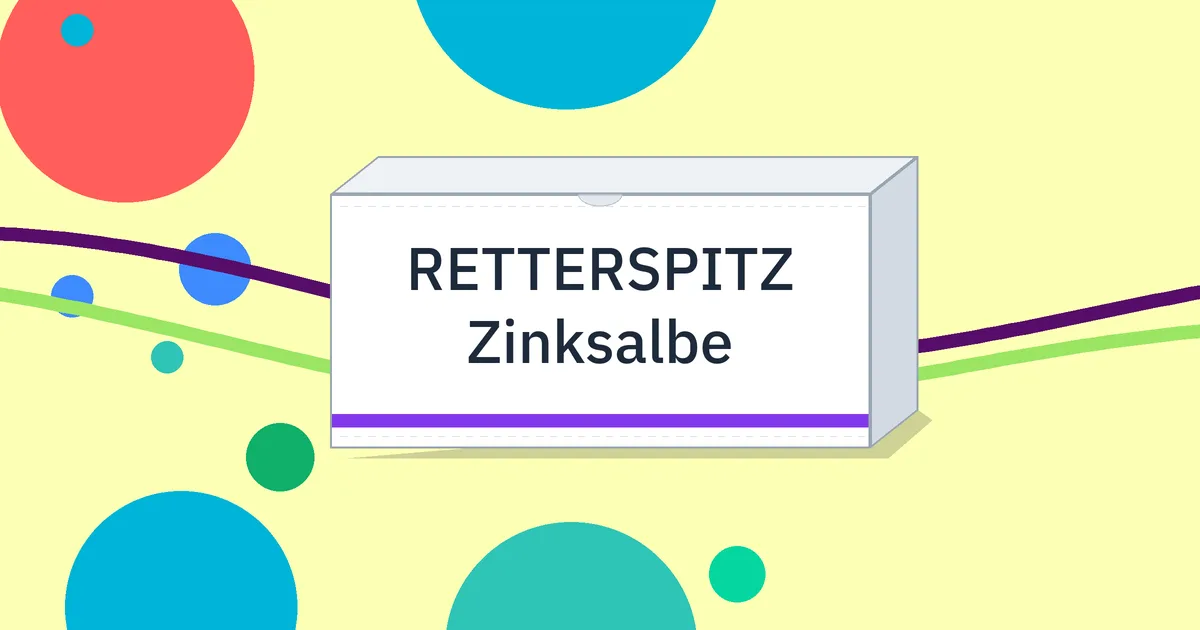 Symbolbild: Packung mit der Aufschrift RETTERSPITZ Zinksalbe (PZN 09442225) – Verfügbarkeit und Bezug in Apotheken in Frankfurt am Main