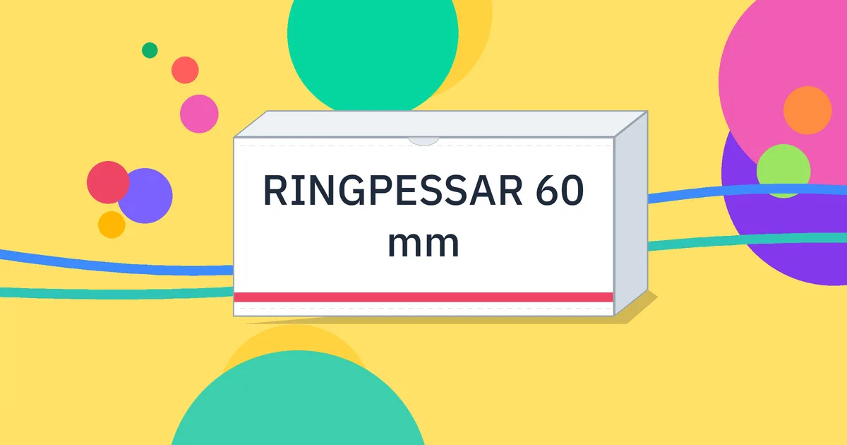 Symbolbild: Packung mit der Aufschrift RINGPESSAR 60 mm (PZN 07438998) – Verfügbarkeit und Bezug in Apotheken in Frankfurt am Main