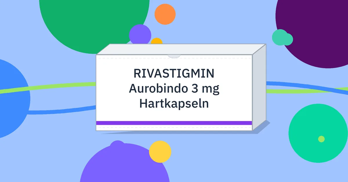 Symbolbild: Packung mit der Aufschrift RIVASTIGMIN Aurobindo 3 mg Hartkapseln (PZN 04134393) – Verfügbarkeit und Bezug in Apotheken in Frankfurt am Main
