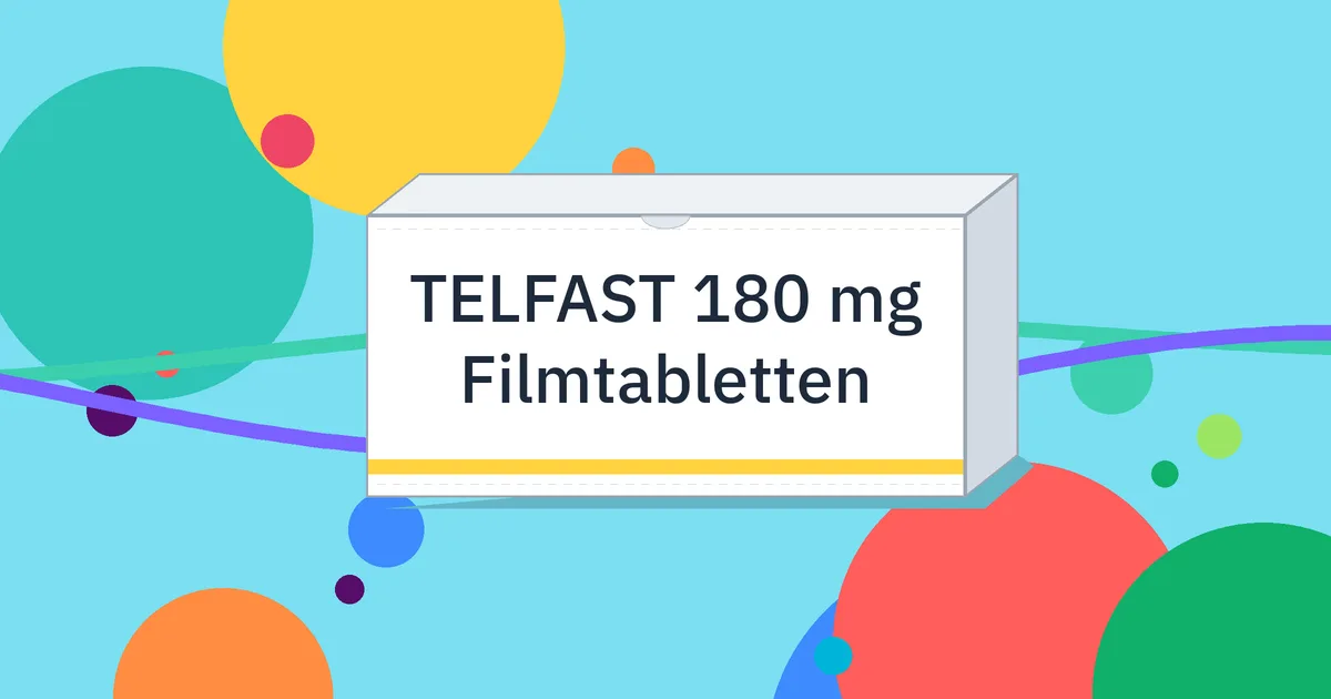 Symbolbild: Packung mit der Aufschrift TELFAST 180 mg Filmtabletten (PZN 00018543) – Verfügbarkeit und Bezug in Apotheken in Frankfurt am Main