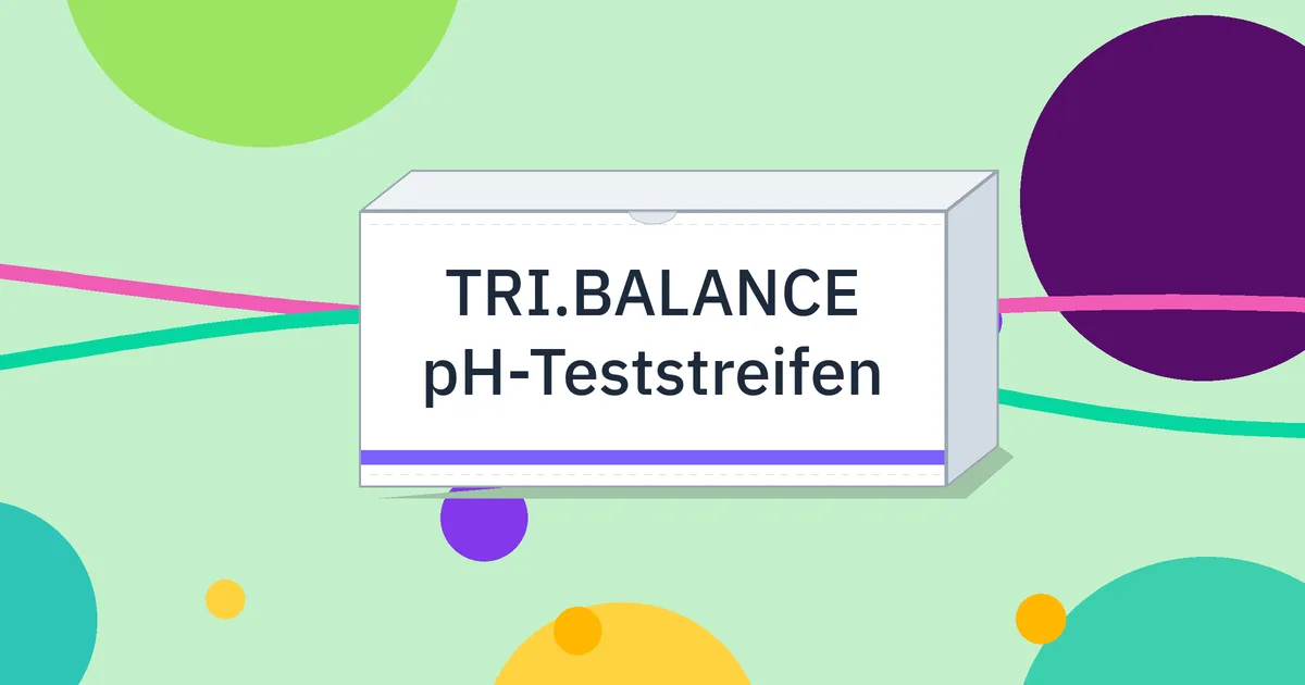 Symbolbild: Packung mit der Aufschrift TRI.BALANCE pH-Teststreifen (PZN 07252236) – Verfügbarkeit und Bezug in Apotheken in Frankfurt am Main
