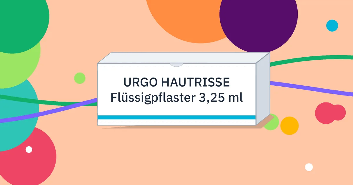 Symbolbild: Packung mit der Aufschrift URGO HAUTRISSE Flüssigpflaster 3,25 ml (PZN 11637338) – Verfügbarkeit und Bezug in Apotheken in Frankfurt am Main