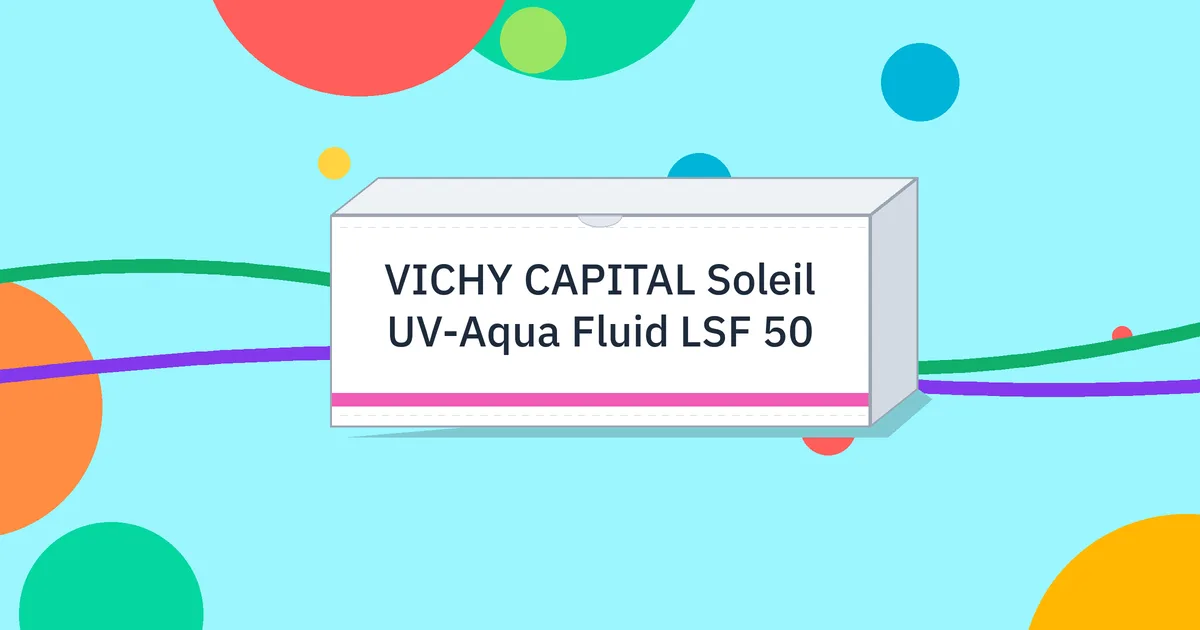 Symbolbild: Packung mit der Aufschrift VICHY CAPITAL Soleil UV-Aqua Fluid LSF 50 (PZN 20000338) – Verfügbarkeit und Bezug in Apotheken in Frankfurt am Main