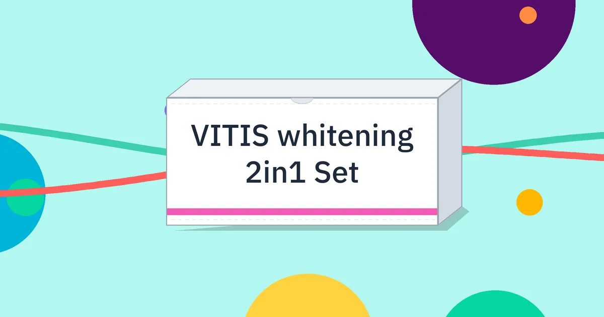 Symbolbild: Packung mit der Aufschrift VITIS whitening 2in1 Set (PZN 12542143) – Verfügbarkeit und Bezug in Apotheken in Frankfurt am Main