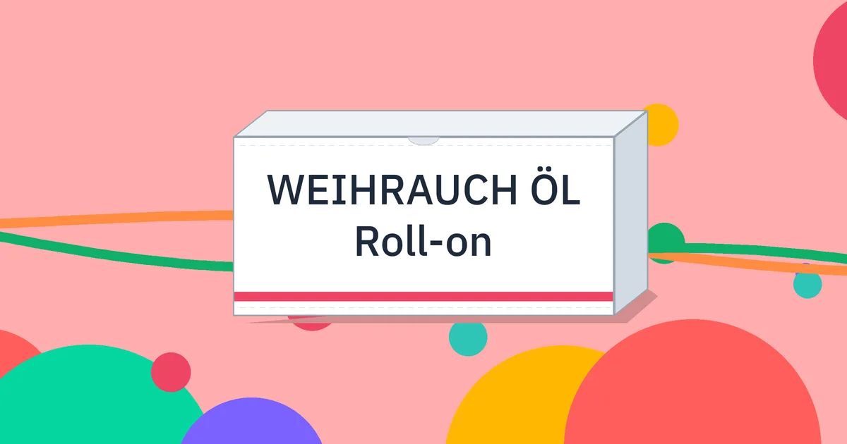 Symbolbild: Packung mit der Aufschrift WEIHRAUCH ÖL Roll-on (PZN 19778989) – Verfügbarkeit und Bezug in Apotheken in Frankfurt am Main