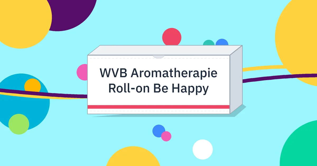 Symbolbild: Packung mit der Aufschrift WVB Aromatherapie Roll-on Be Happy (PZN 17164119) – Verfügbarkeit und Bezug in Apotheken in Frankfurt am Main