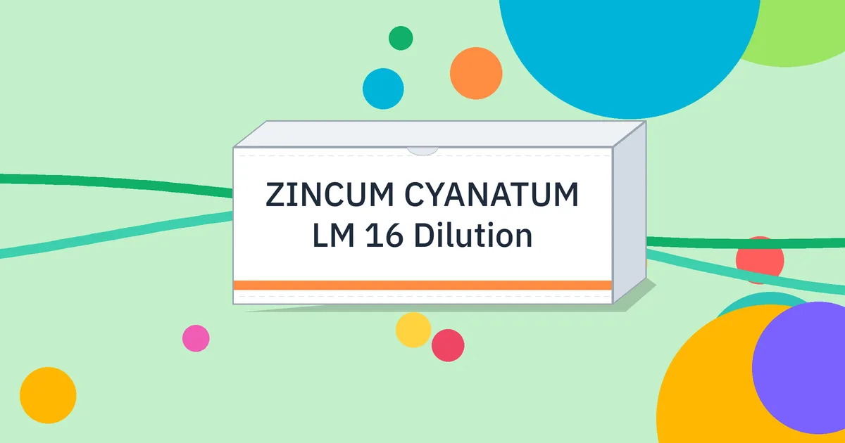 Symbolbild: Packung mit der Aufschrift ZINCUM CYANATUM LM 16 Dilution (PZN 13292375) – Verfügbarkeit und Bezug in Apotheken in Frankfurt am Main