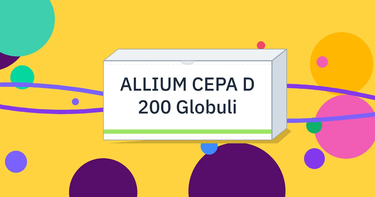 Symbolbild: Packung mit der Aufschrift ALLIUM CEPA D 200 Globuli (PZN 14311531) – Verfügbarkeit und Bezug in Apotheken in Frankfurt am Main