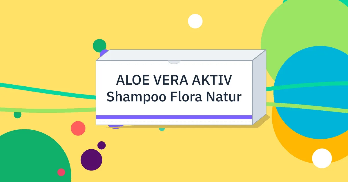 Symbolbild: Packung mit der Aufschrift ALOE VERA AKTIV Shampoo Flora Natur (PZN 08770648) – Verfügbarkeit und Bezug in Apotheken in Frankfurt am Main