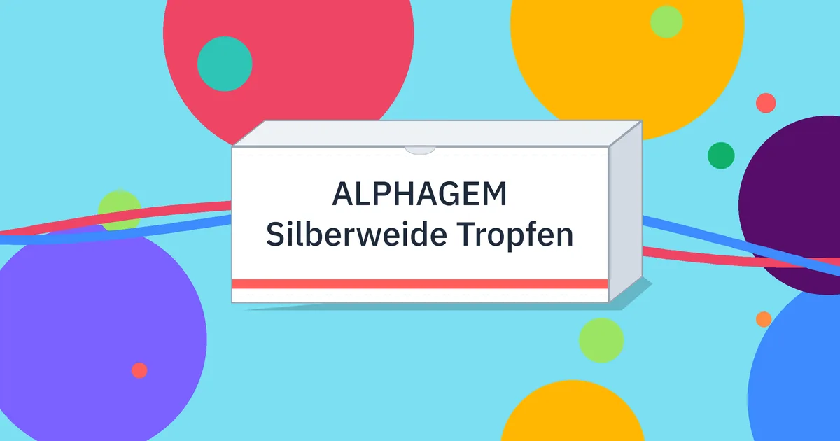 Symbolbild: Packung mit der Aufschrift ALPHAGEM Silberweide Tropfen (PZN 20298177) – Verfügbarkeit und Bezug in Apotheken in Frankfurt am Main