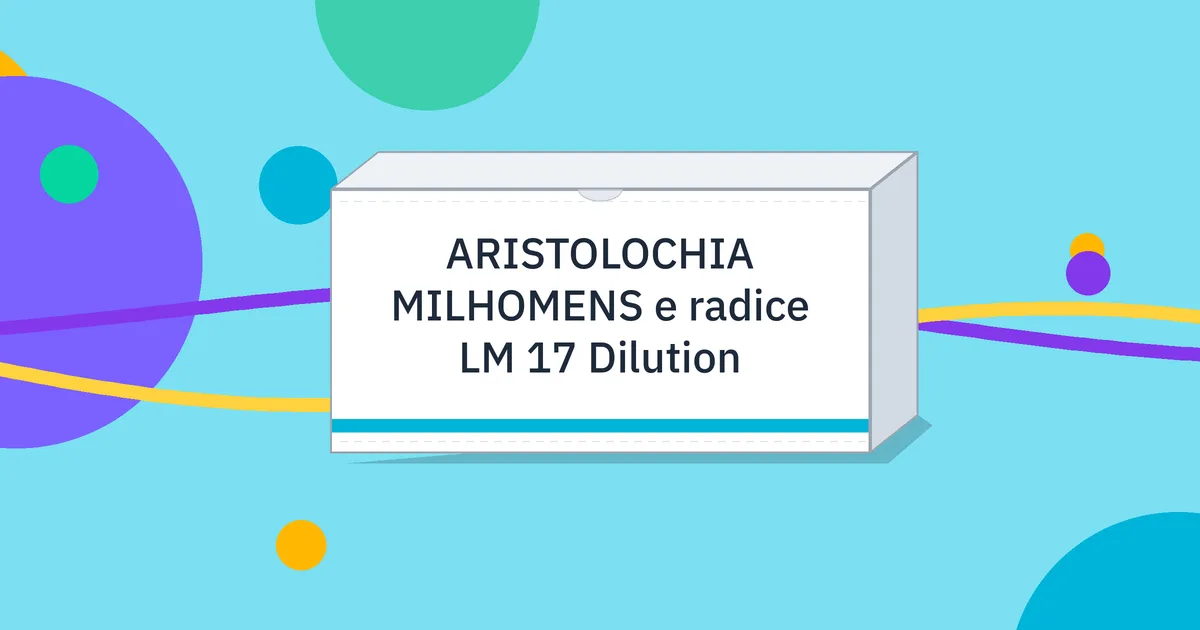 Symbolbild: Packung mit der Aufschrift ARISTOLOCHIA MILHOMENS e radice LM 17 Dilution (PZN 13392415) – Verfügbarkeit und Bezug in Apotheken in Frankfurt am Main