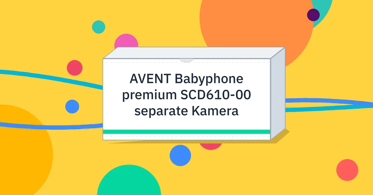 Symbolbild: Packung mit der Aufschrift AVENT Babyphone premium SCD610-00 separate Kamera (PZN 09220660) – Verfügbarkeit und Bezug in Apotheken in Frankfurt am Main