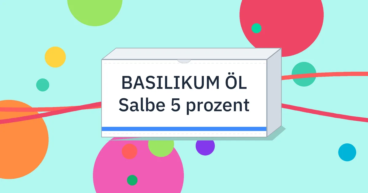 Symbolbild: Packung mit der Aufschrift BASILIKUM ÖL Salbe 5 prozent (PZN 18179867) – Verfügbarkeit und Bezug in Apotheken in Frankfurt am Main