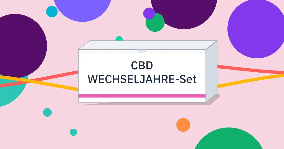 Symbolbild: Packung mit der Aufschrift CBD WECHSELJAHRE-Set (PZN 20571383) – Verfügbarkeit und Bezug in Apotheken in Frankfurt am Main