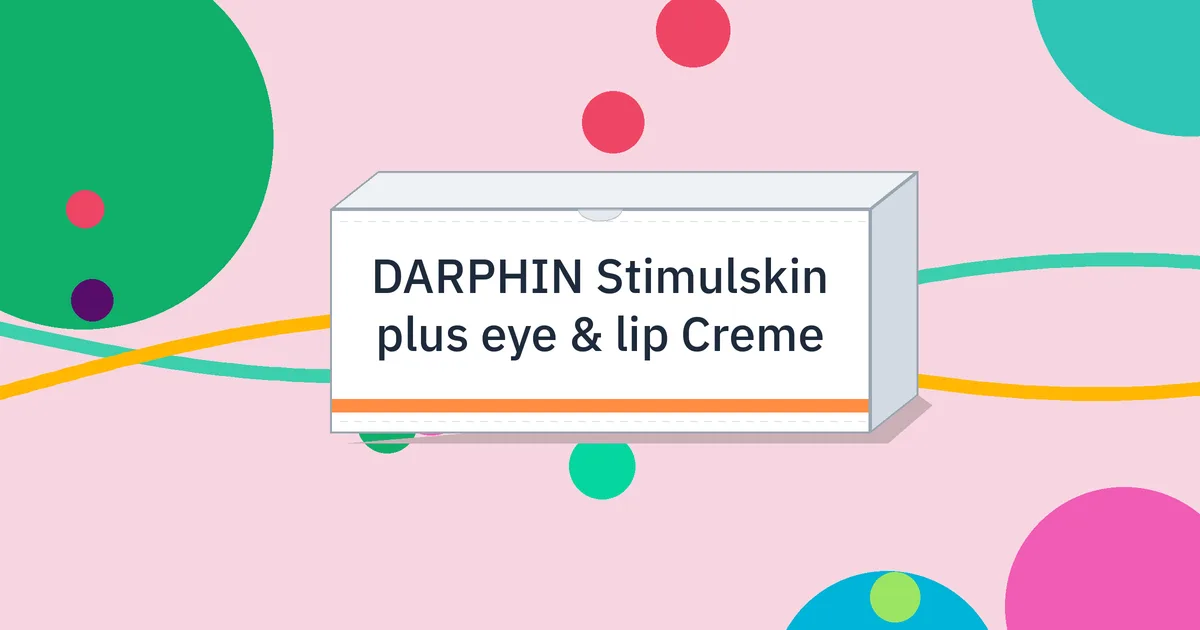 Symbolbild: Packung mit der Aufschrift DARPHIN Stimulskin plus eye & lip Creme (PZN 17440364) – Verfügbarkeit und Bezug in Apotheken in Frankfurt am Main