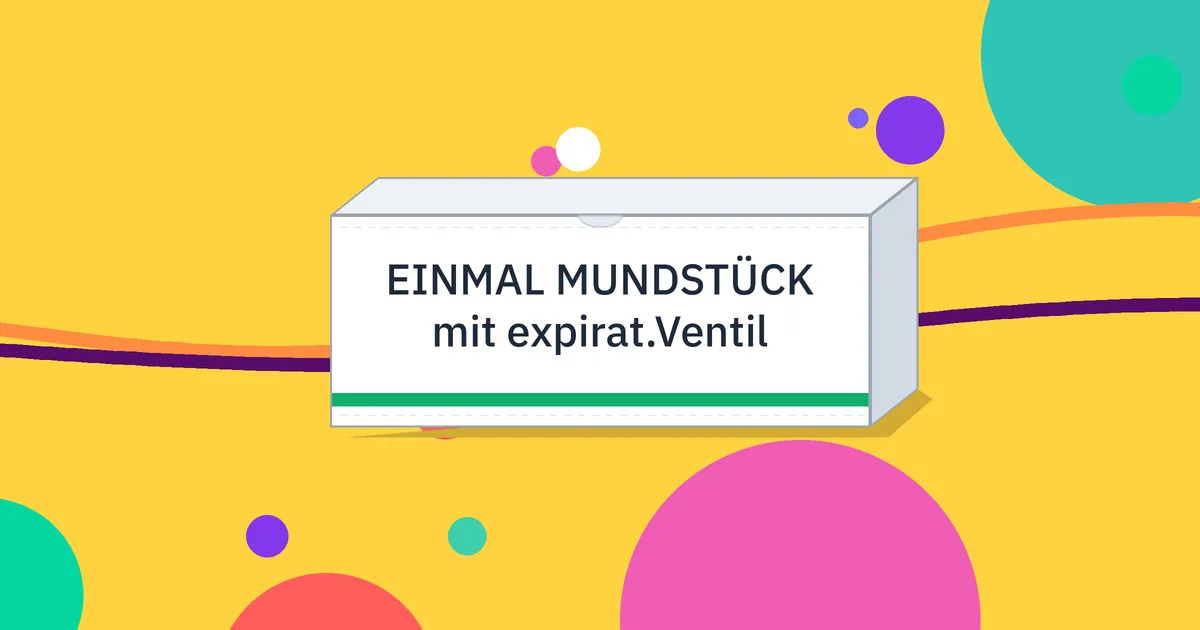 Symbolbild: Packung mit der Aufschrift EINMAL MUNDSTÜCK mit expirat.Ventil (PZN 15517424) – Verfügbarkeit und Bezug in Apotheken in Frankfurt am Main
