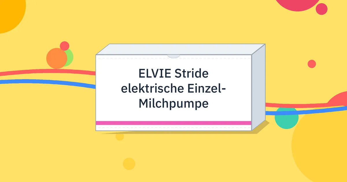 Symbolbild: Packung mit der Aufschrift ELVIE Stride elektrische Einzel-Milchpumpe (PZN 18200745) – Verfügbarkeit und Bezug in Apotheken in Frankfurt am Main