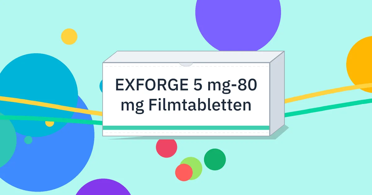 Symbolbild: Packung mit der Aufschrift EXFORGE 5 mg-80 mg Filmtabletten (PZN 00013534) – Verfügbarkeit und Bezug in Apotheken in Frankfurt am Main