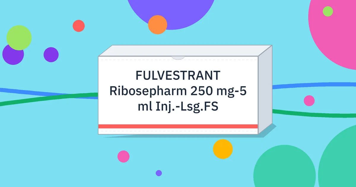 Symbolbild: Packung mit der Aufschrift FULVESTRANT Ribosepharm 250 mg-5 ml Inj.-Lsg.FS (PZN 16939989) – Verfügbarkeit und Bezug in Apotheken in Frankfurt am Main