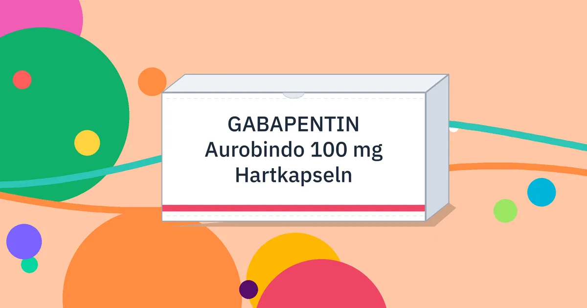 Symbolbild: Packung mit der Aufschrift GABAPENTIN Aurobindo 100 mg Hartkapseln (PZN 09103776) – Verfügbarkeit und Bezug in Apotheken in Frankfurt am Main