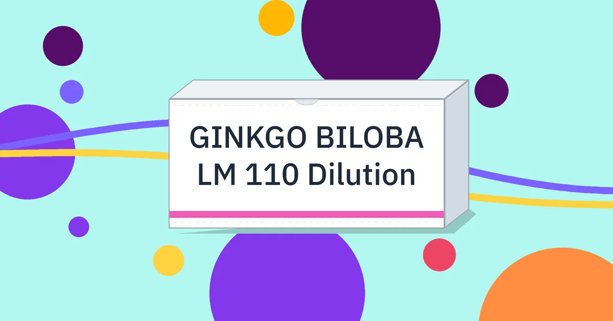 Symbolbild: Packung mit der Aufschrift GINKGO BILOBA LM 110 Dilution (PZN 12878363) – Verfügbarkeit und Bezug in Apotheken in Frankfurt am Main
