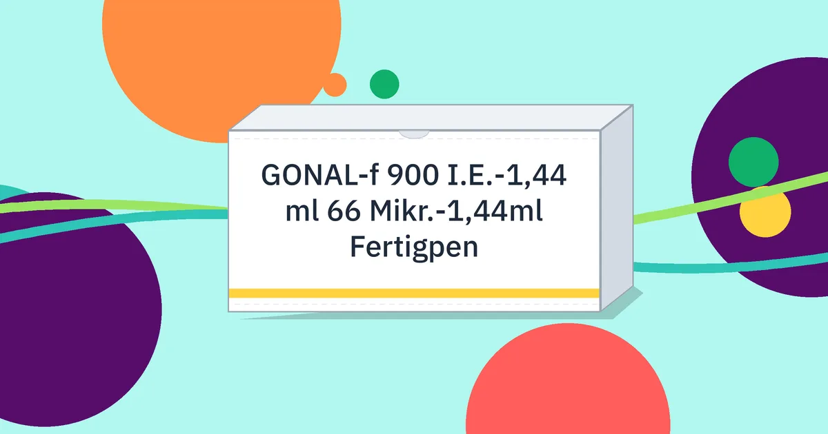 Symbolbild: Packung mit der Aufschrift GONAL-f 900 I.E.-1,44 ml 66 Mikr.-1,44ml Fertigpen (PZN 19456151) – Verfügbarkeit und Bezug in Apotheken in Frankfurt am Main