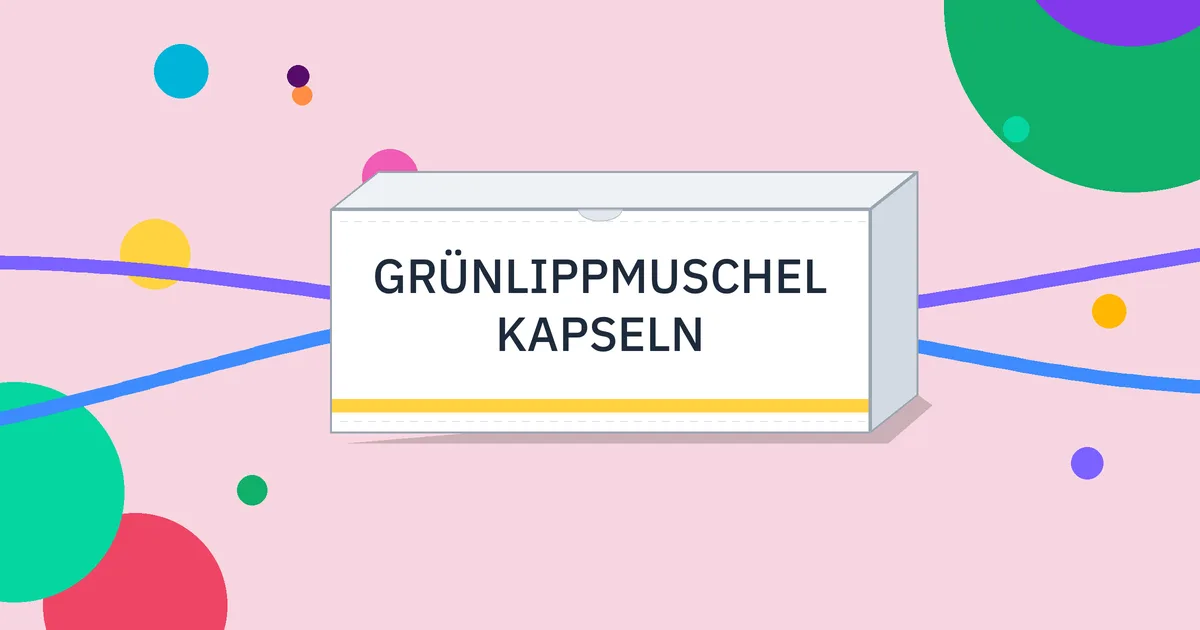 Symbolbild: Packung mit der Aufschrift GRÜNLIPPMUSCHEL KAPSELN (PZN 00275754) – Verfügbarkeit und Bezug in Apotheken in Frankfurt am Main