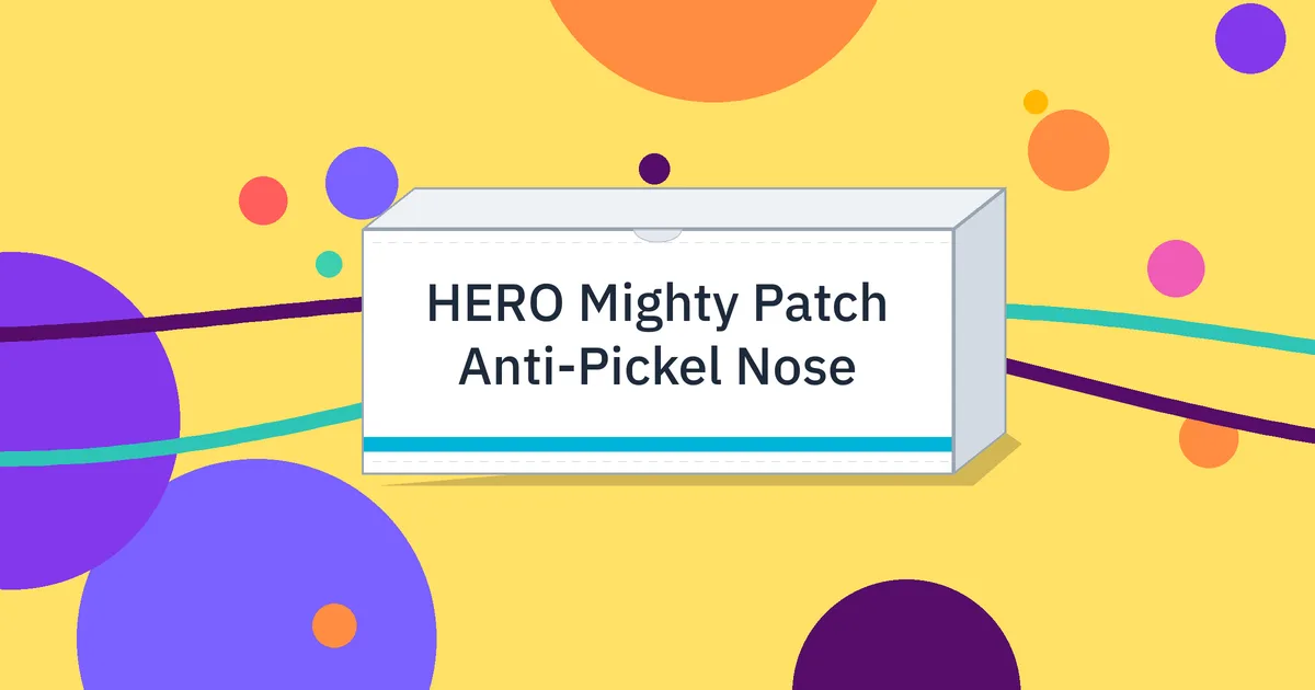 Symbolbild: Packung mit der Aufschrift HERO Mighty Patch Anti-Pickel Nose (PZN 19214407) – Verfügbarkeit und Bezug in Apotheken in Frankfurt am Main