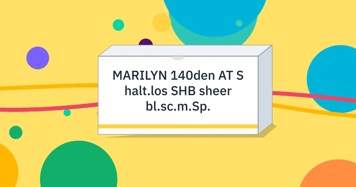 Symbolbild: Packung mit der Aufschrift MARILYN 140den AT S halt.los SHB sheer bl.sc.m.Sp. (PZN 16186716) – Verfügbarkeit und Bezug in Apotheken in Frankfurt am Main